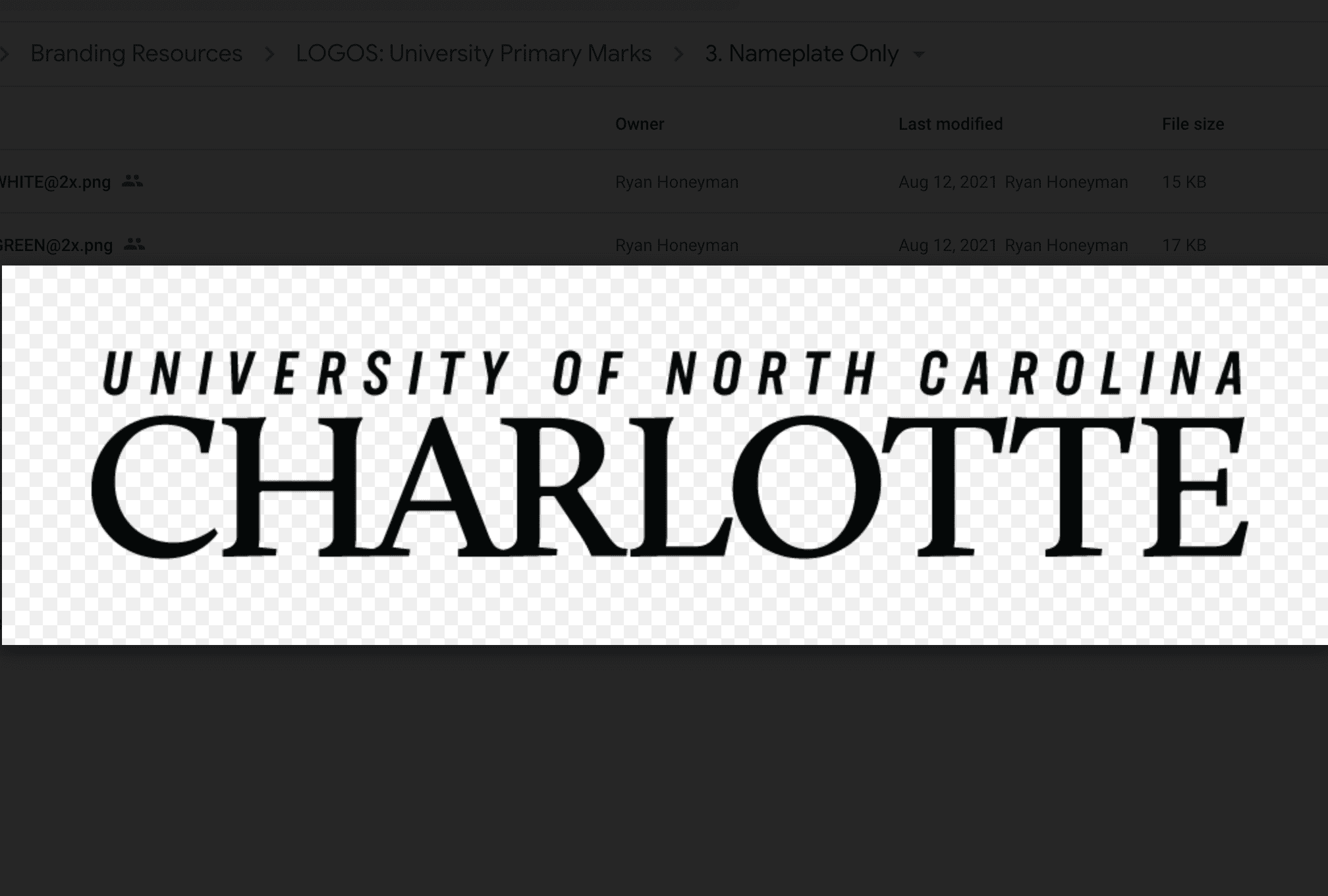 Nameplate Only Full Set_Nameplate Only BLACK.eps - University ...